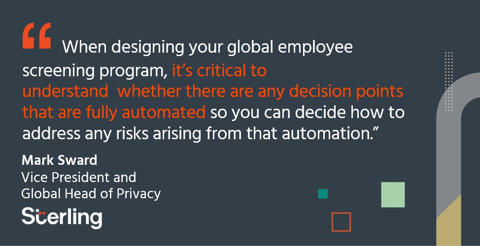 Key Privacy Considerations for Global Background Checks - Sterling, a ...